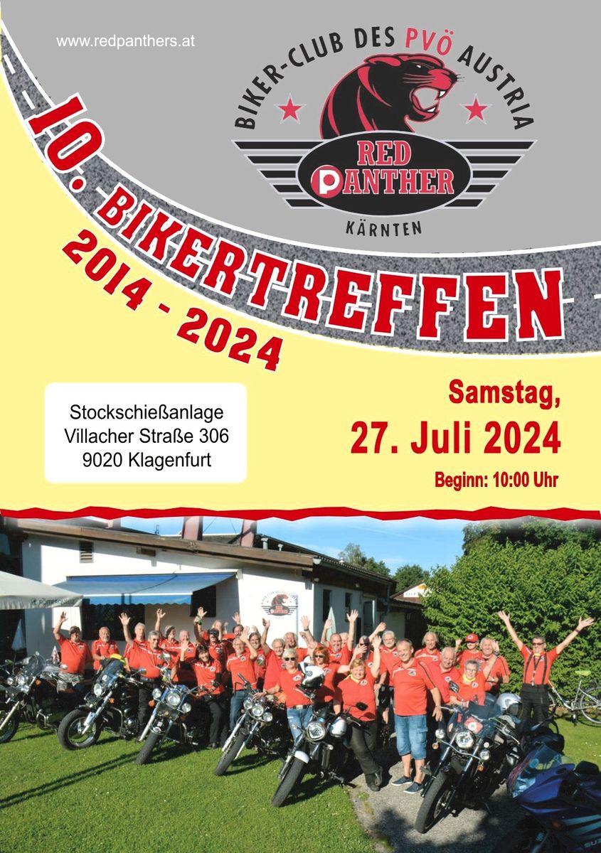 10. Red Panther Bikertreffen - Klagenfurt - Treffen Aktuell - Honda NC ...